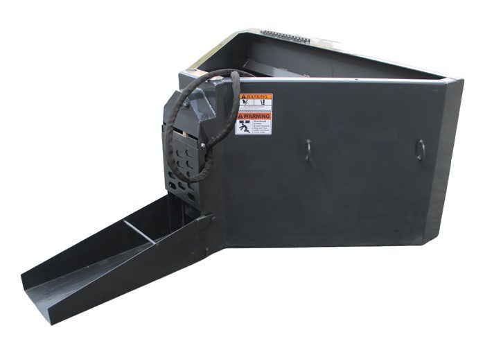 148 Gallon Concrete Chuter for Skid Steer - Precision Material ...